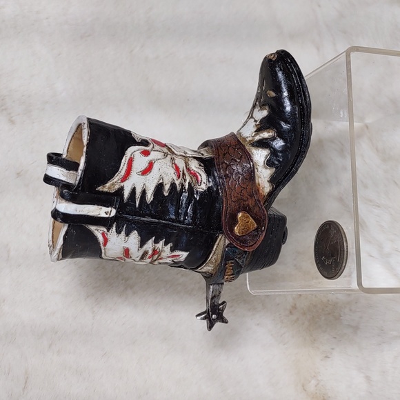 unknown | Accents | Miniature Collectible Cowboy Boot Wspur | Poshmark